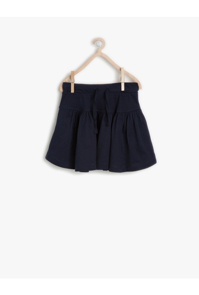 Koton Kids Kız Çocuk Klasik Etek Lacivert