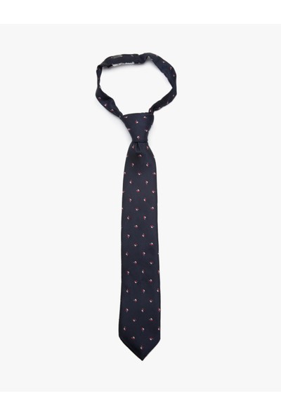 Koton Kids Erkek Çocuk Desenli Kravat Lacivert Koton Kids Erkek Çocuk Desenli Kravat Lacivert