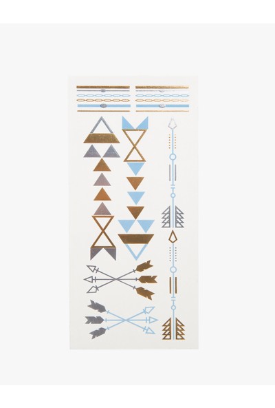 Koton Kadın Geçici Dövme Mavi