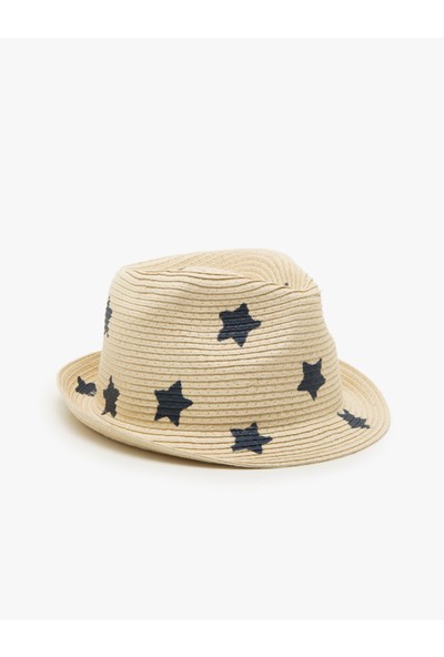 Koton Kids Erkek Çocuk Desenli Şapka Sarı