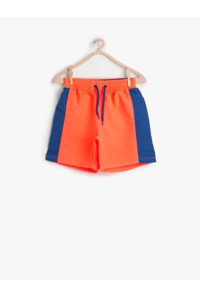 Koton Kids Erkek Çocuk Deniz Şortu Mercan Koton Kids Erkek Çocuk Deniz Şortu Mercan