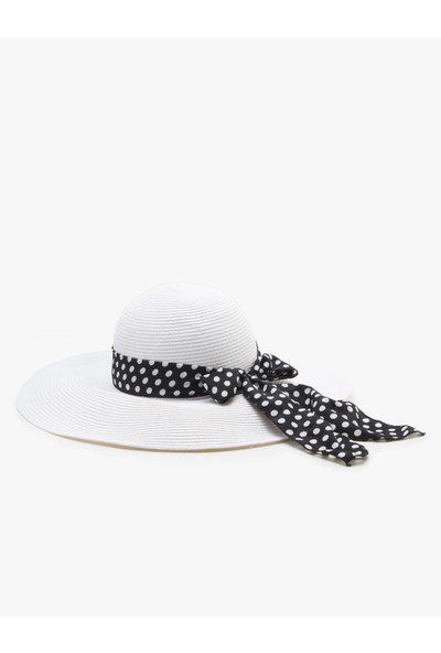 Koton Kadın Desenli Şapka Renkli