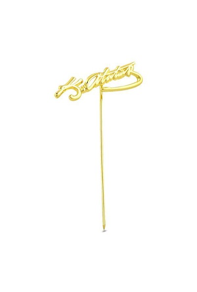 Bilezikhane Rozet Atatürk İmzalı 1,60 Gram 14 Ayar Altın