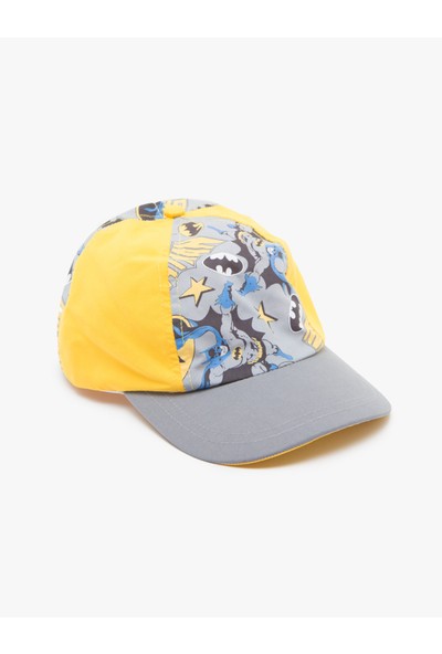Koton Kids Erkek Çocuk Batman Baskılı Şapka Sarı Koton Kids Erkek Çocuk Batman Baskılı Şapka Sarı