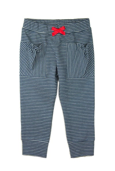 Karamela Çizgili Trendy Pantolon