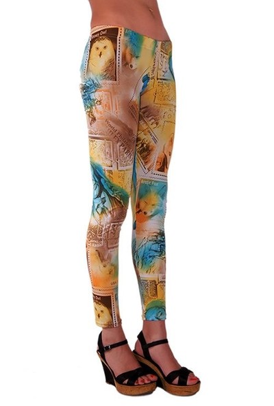 American Indian Printed Tight - Baskılı Tayt - RHB101074 American Indian Printed Tight - Baskılı Tayt - RHB101074