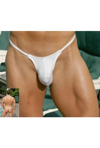 Merry See Beyaz Fantezi Slip