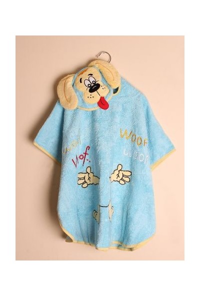 Bambu Çocuk Panço (Turkuaz)