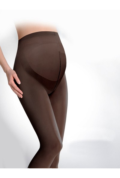Gabriella Siyah Hamile Külotlu Çorap mamma40 nero