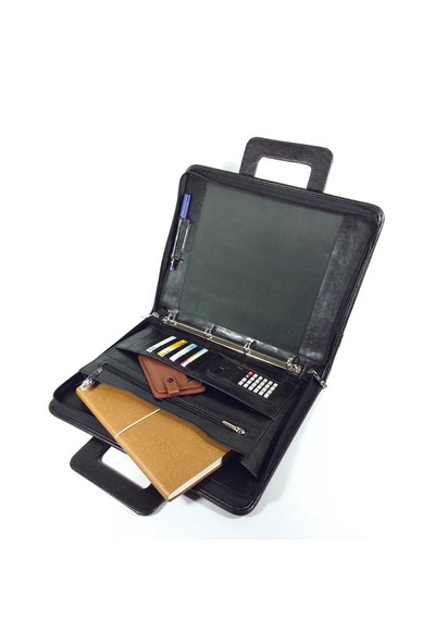 Pera Moda Kaliteli Lüx Evrak Çantası Siyah Portföy Cantasi