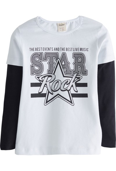 Soobe Rock Stars Baskılı Uzun Kol T-Shirt Pembe 4 Yaş Soobe Rock Stars Baskılı Uzun Kol T-Shirt Pembe 4 Yaş