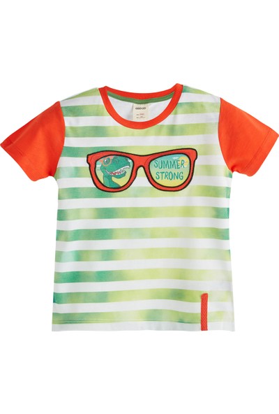 Soobe Green Monsters Kısa Kol T-Shirt Coral 1 Yaş Soobe Green Monsters Kısa Kol T-Shirt Coral 1 Yaş