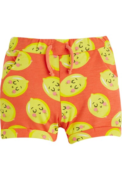Soobe Pop Girls Limonlu Şort Honalolu 0 - 3 Ay