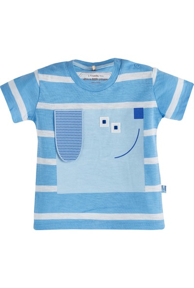 Soobe Fun Dog Kısa Kol T-Shirt Mavi 6 - 9 Ay Soobe Fun Dog Kısa Kol T-Shirt Mavi 6 - 9 Ay