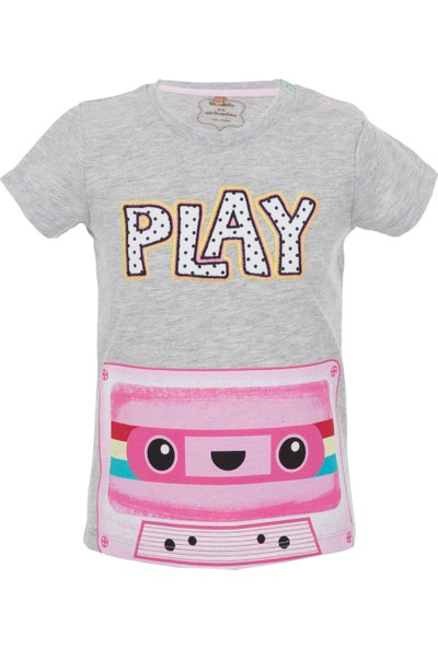 Soobe Retro Play Kısa Kol T-Shirt 0 - 3 Ay