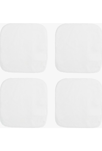 Koton Kids Kız Çocuk 4'Lü Mendil Ekru