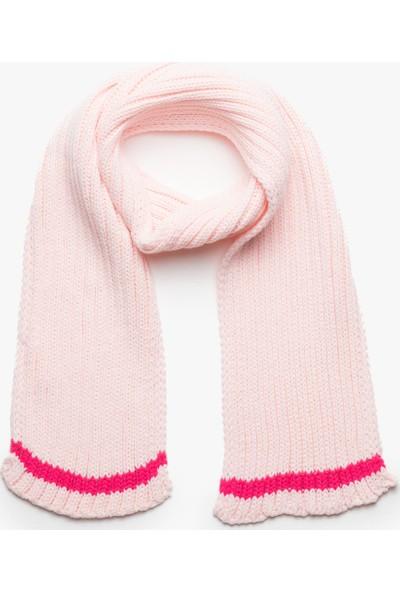 Koton Kids Kız Çocuk Örgü Atkı Gül Kurusu