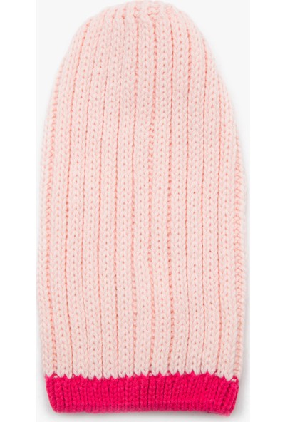 Koton Kids Kız Çocuk Bere Gül Kurusu