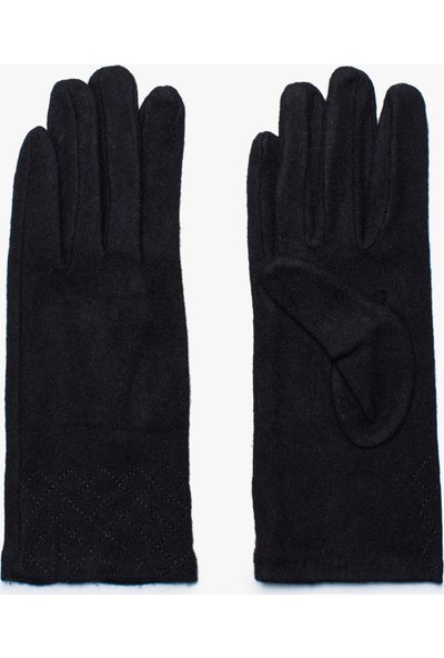 Koton Kadın Klasik Eldiven Siyah
