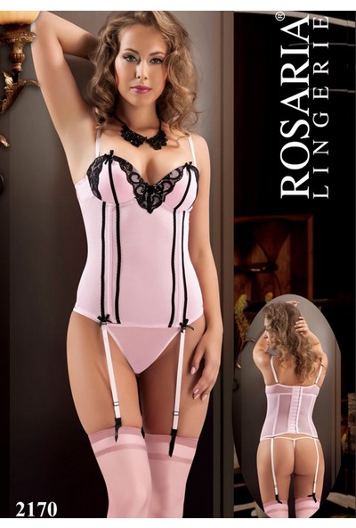 Rosaria 2170 Jartiyerli Büstiyer Takım