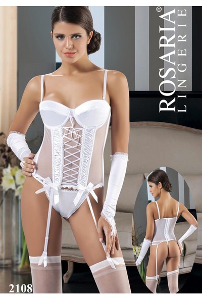 Rosaria 2108 Jartiyerli Büstiyer Takım
