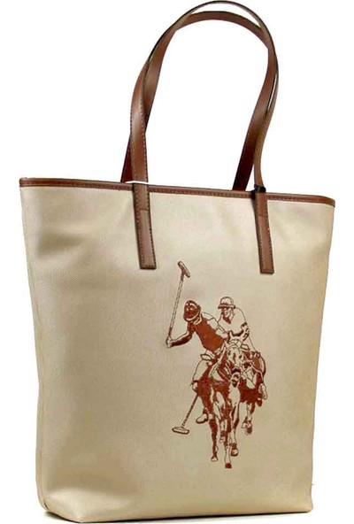 U.S. Polo Assn. Us6068 Uspa Logolu Günlük Kadın Çanta Bej U.S. Polo Assn. Us6068 Uspa Logolu Günlük Kadın Çanta Bej