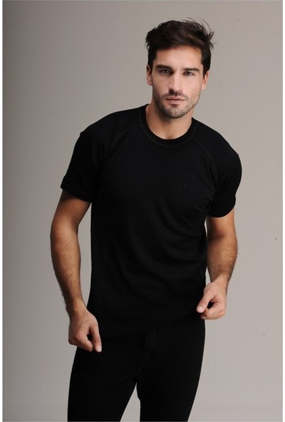 Elif Çamaşır Hasyün Erkek Yün Kısa Kol İçlik Fanila Siyah Elif Çamaşır Hasyün Erkek Yün Kısa Kol İçlik Fanila Siyah