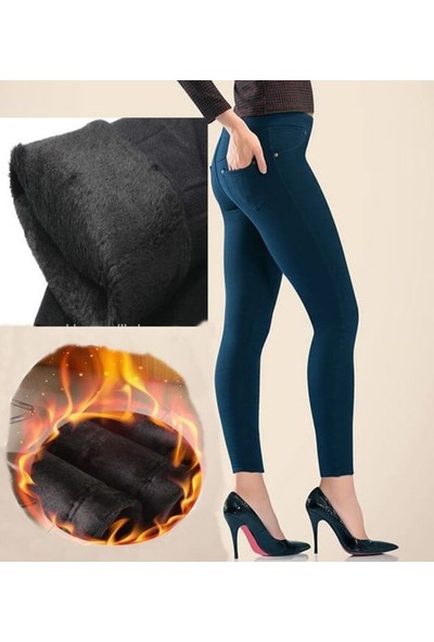 Enimon İçi Peluş Polar Mat Kumaş Yumuşacık Cepli Pantolon Tayt Enimon İçi Peluş Polar Mat Kumaş Yumuşacık Cepli Pantolon Tayt