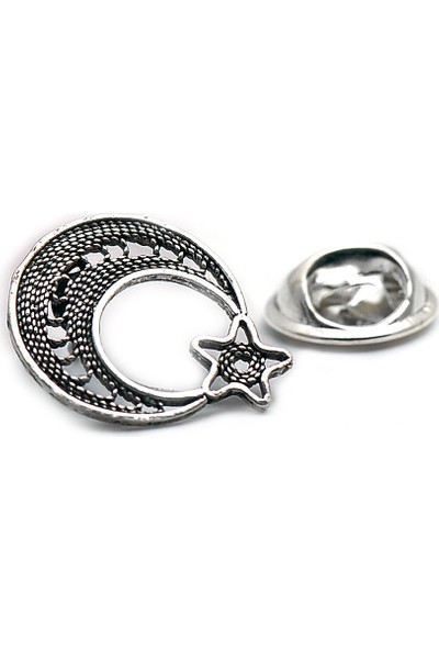 Sümer Telkari İşçilikli Elişi Gümüş Rozet 03 Sümer Telkari İşçilikli Elişi Gümüş Rozet 03