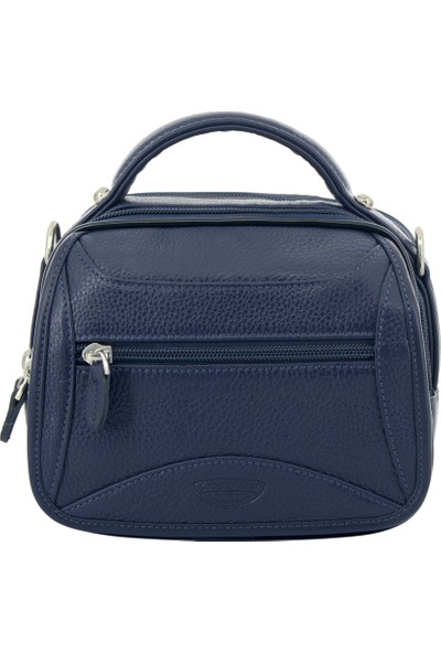 Cengiz Pakel Hakiki Deri Evrak Çantası 1728 Lacivert