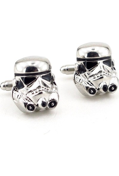 Solfera Star Wars Star Stormtrooper Kol Düğmesi Cx170 Solfera Star Wars Star Stormtrooper Kol Düğmesi Cx170
