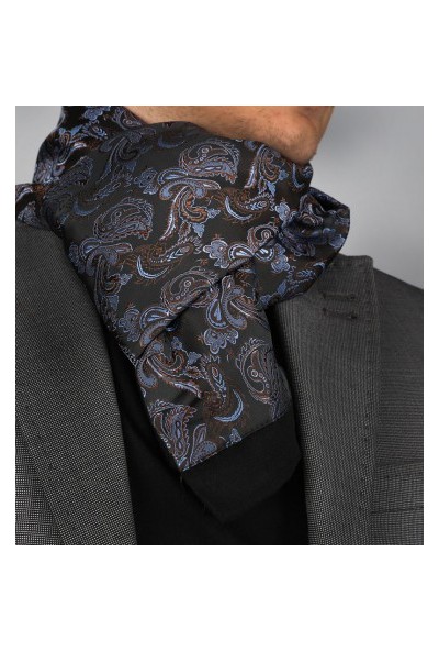 Exve Exclusive Erkek Fular Çift Taraflı Erkek Atkı Ae1422