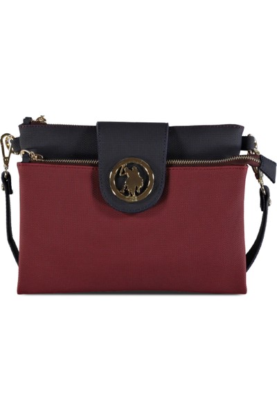 U.S Polo 9063 Bordo Çanta
