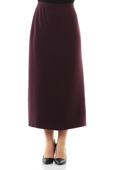 Soral Kalem Etek Arka Kapalı Yırtmaç 46 Soral Kalem Etek Arka Kapalı Yırtmaç 46