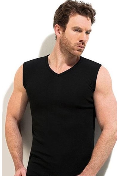 Erdem 3'lü paket 1196 Kolsuz V Yaka Erkek Fanila