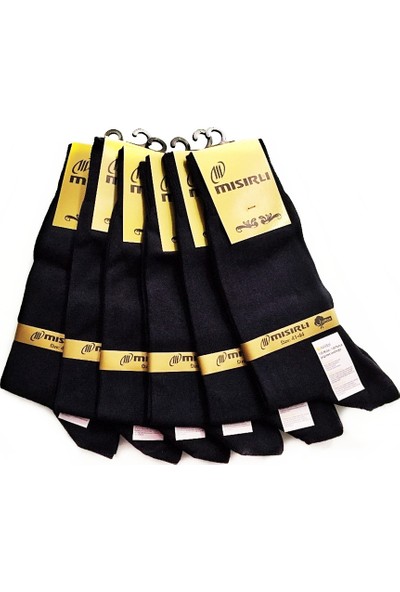 Mısırlı Organik Erkek Coton Çorap 6Lı Set