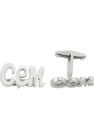 Else Silver İsimli Kol Düğmesi 925 Ayar Gümüş