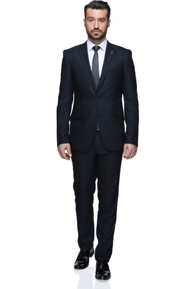 Buenza Fernando Mono Tk Yrt 8 Drop Slim Fit Takım Elbise - Lacivert Buenza Fernando Mono Tk Yrt 8 Drop Slim Fit Takım Elbise - Lacivert