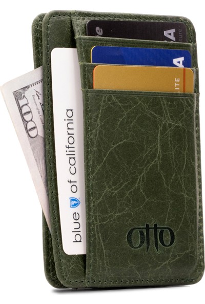 Otto Ot114 Unisex Tasarım Hakiki Deri Cüzdan