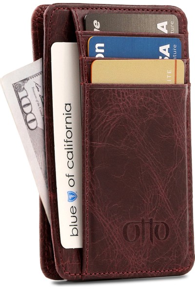 Otto Ot115 Unisex Tasarım Hakiki Deri Cüzdan