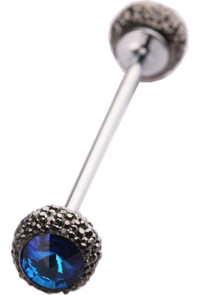 La Pescara Okyanus Mavisi Taşlı Gömlek Yaka İğnesi Gı124 La Pescara Okyanus Mavisi Taşlı Gömlek Yaka İğnesi Gı124