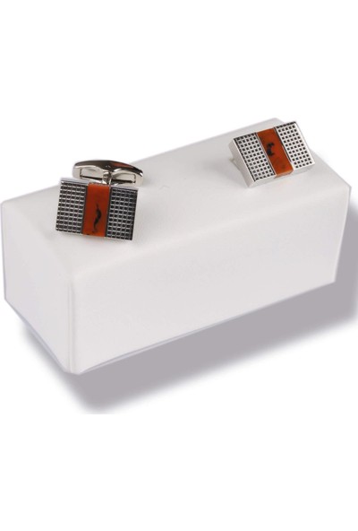 La Pescara Kızıl Dikdörtgen Kol Düğmesi Kd451 La Pescara Kızıl Dikdörtgen Kol Düğmesi Kd451