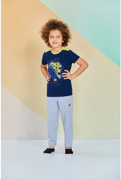 Rolypoly Erkek Çocuk Fenerbahçe Pijama Takımı Rolypoly Erkek Çocuk Fenerbahçe Pijama Takımı