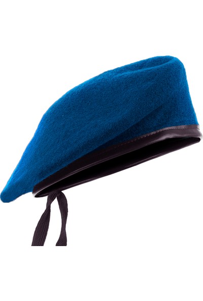 Flaş Yetişkin Mavi Asker Komando Beresi Flaş Yetişkin Mavi Asker Komando Beresi