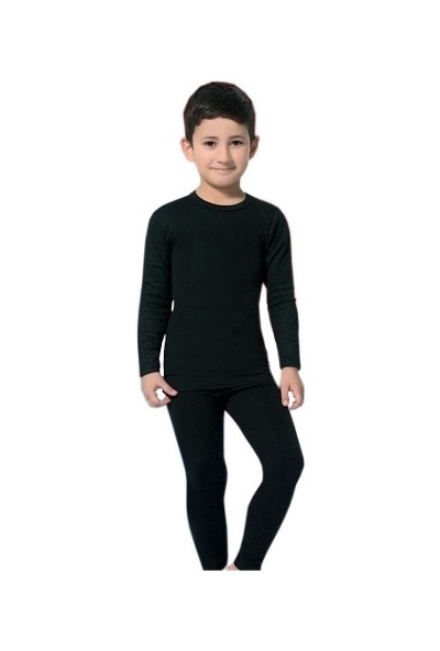 Tutku Erkek Çocuk Termal Şardonlu Alt - Üst İçlik Takım
