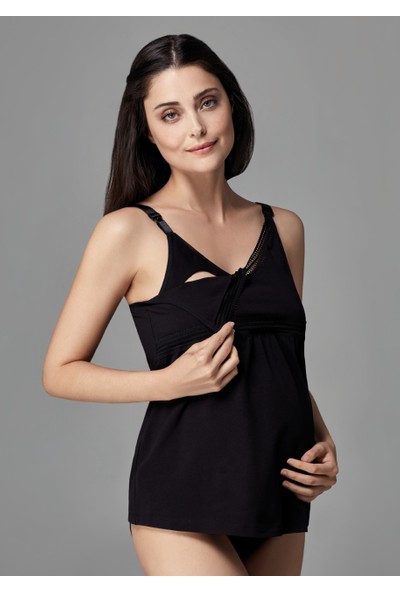 Dagi Kadın Lohusa Atlet Siyah