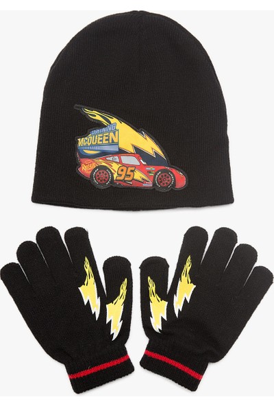 Koton Mcqueen Baskılı Bere Seti