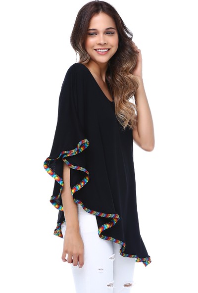 Quincey Asimetrik Tunik