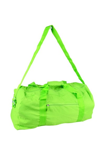 Biggfashion Yeşil Katlanabilir Duffel Çanta