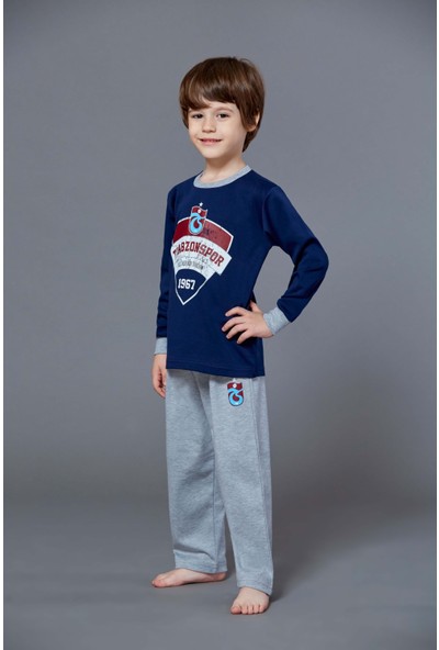 Trabzonspor Lisanslı Genç Erkek Pijama Takımı Lacivert Trabzonspor Lisanslı Genç Erkek Pijama Takımı Lacivert